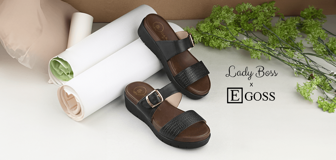 Elevate Your Style with Lady Boss x Egoss Women's Slippers
